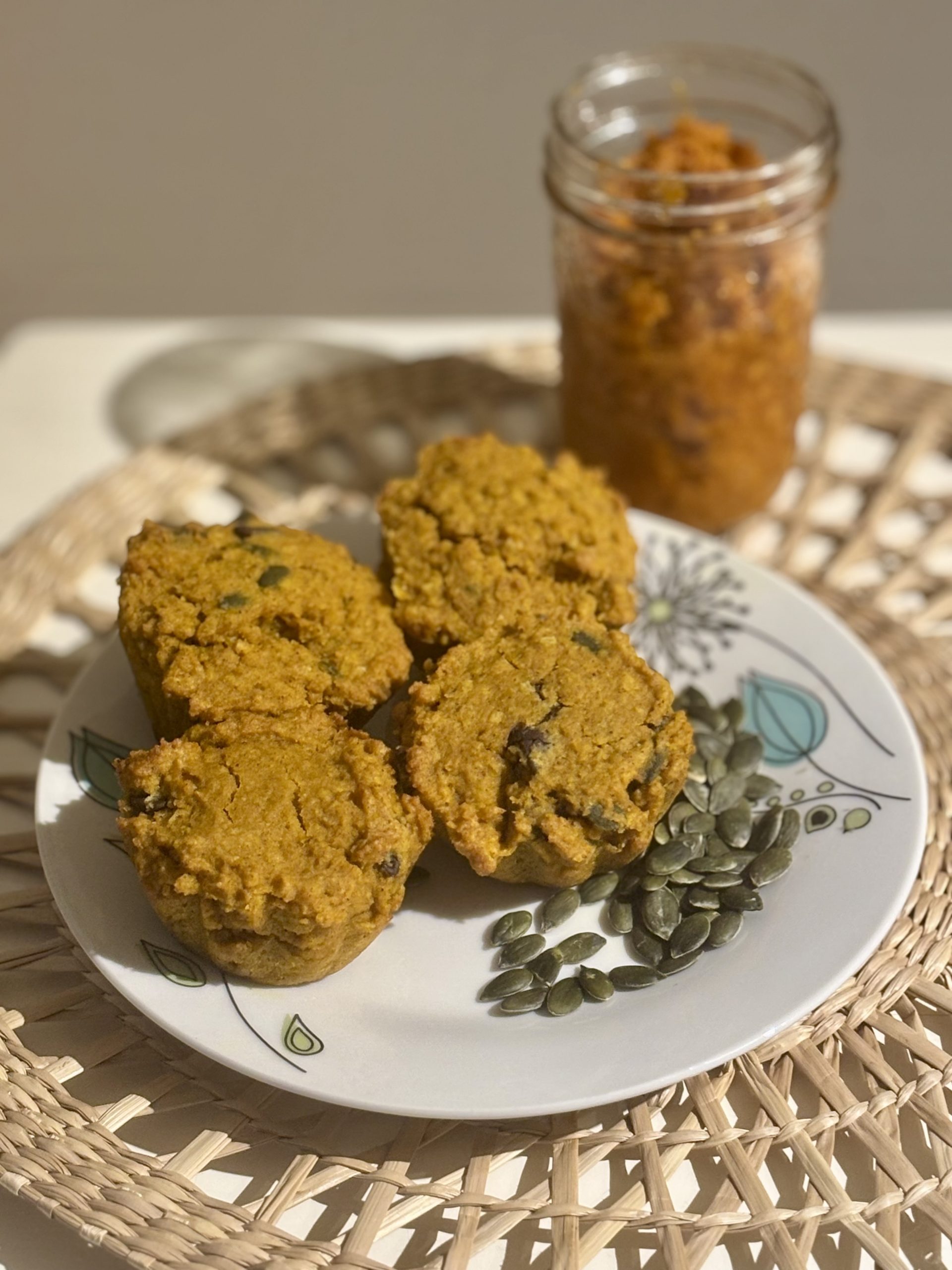Muffins à la citrouille et aux graines de citrouille faibles en FODMAP ...